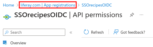 Integrate Azure AD with Liferay DXP Using OpenID Connect - Liferay Learn Integrate Azure AD with Liferay DXP Using OpenID Connect - Liferay Learn